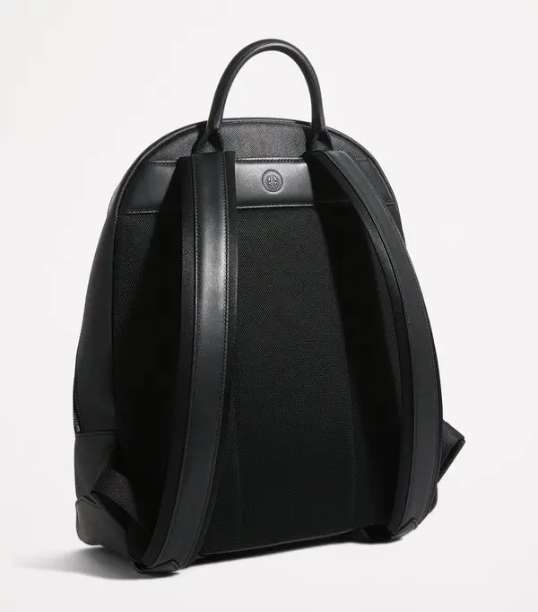 Harrods Saffiano Leather Backpack