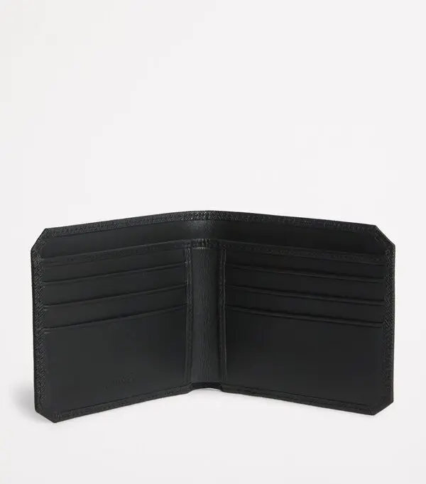 Harrods Saffiano Leather Bifold Wallet