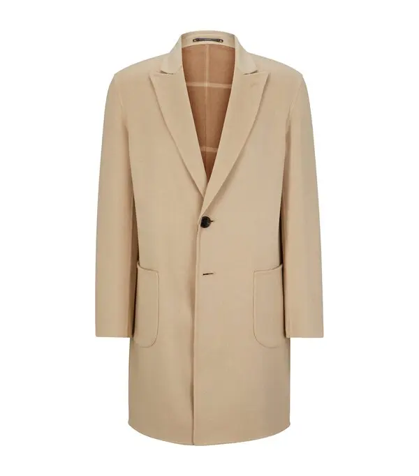BOSS Camel Hair Overcoat