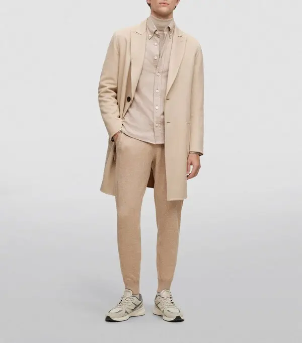 BOSS Camel Hair Overcoat
