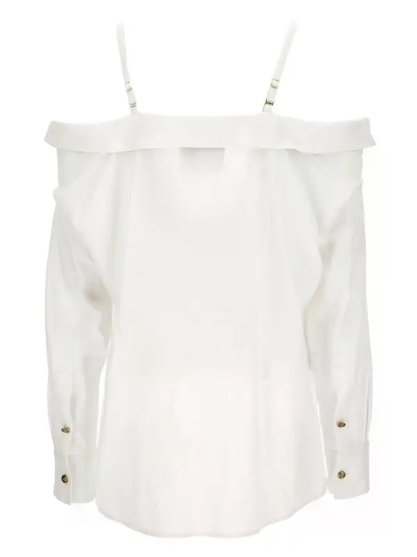 Versace Off-shoulder Blouse
