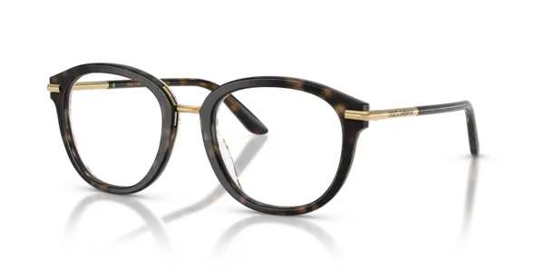 Dolce & Gabbana Dg3410 Eyeglasses - Havana Sur Blanc Barrow