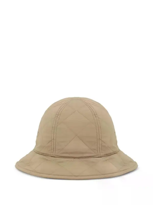Moncler Logo-patch Bucket Hat - Neutrals