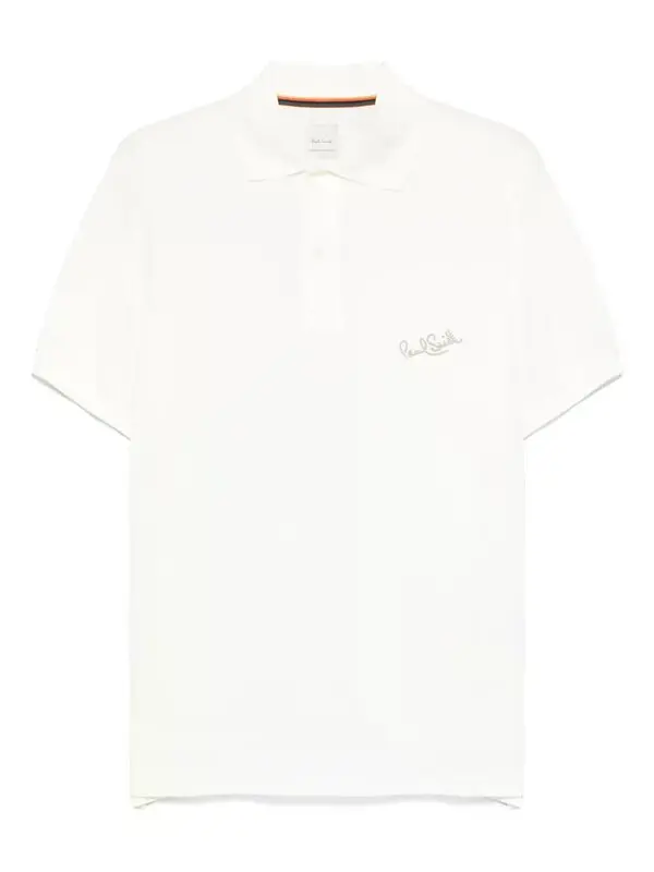 Paul Smith Logo-print Polo Shirt - White