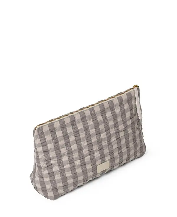 JUNA Baek & Bolge Nola Makeup Bag - Grey/birch