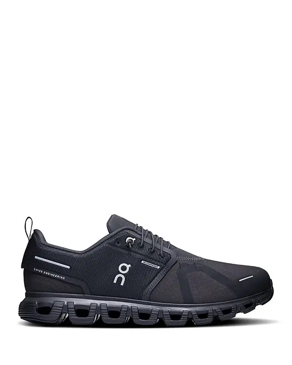 On 6 Waterproof Sneakers - Black