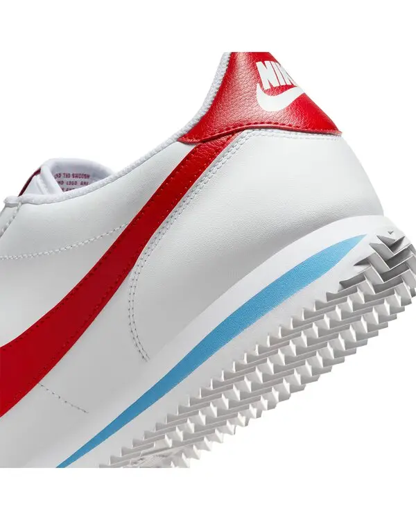 Nike Cortez Leather Sneakers - White/red