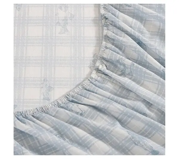 Eddie Bauer Methow Plaid Blue Queen Sheet Set