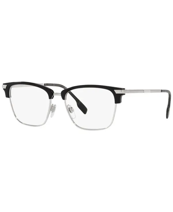 Burberry Pearce Square Eyeglasses - Black