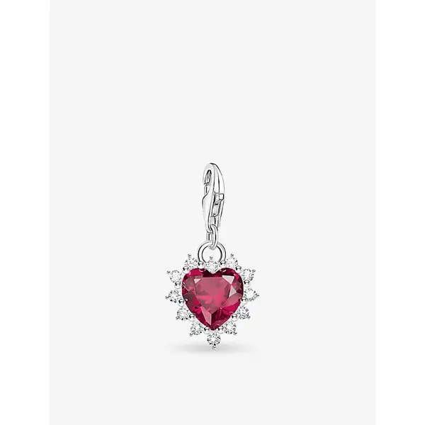 THOMAS SABO True Romance Heart Charm - Red