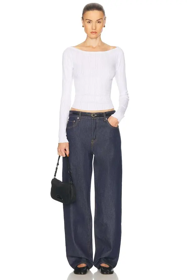 COU COU The Bateau Top - White