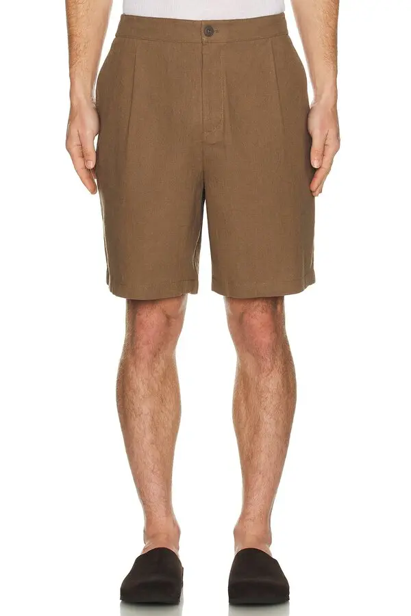 WAO Relaxed Linen Blend Short