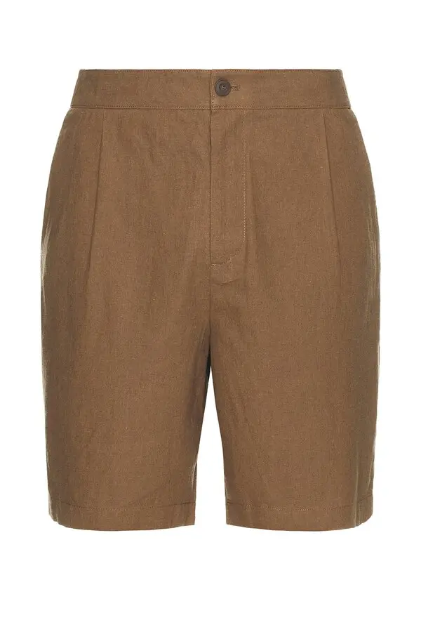 WAO Relaxed Linen Blend Short