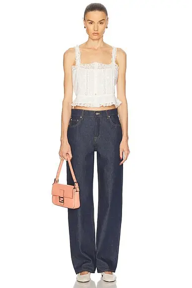 LoveShackFancy Vietta Cami Top