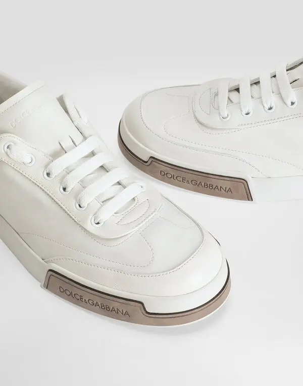 Dolce & Gabbana Calfskin Portofino Yacht Sneakers - Multicolor