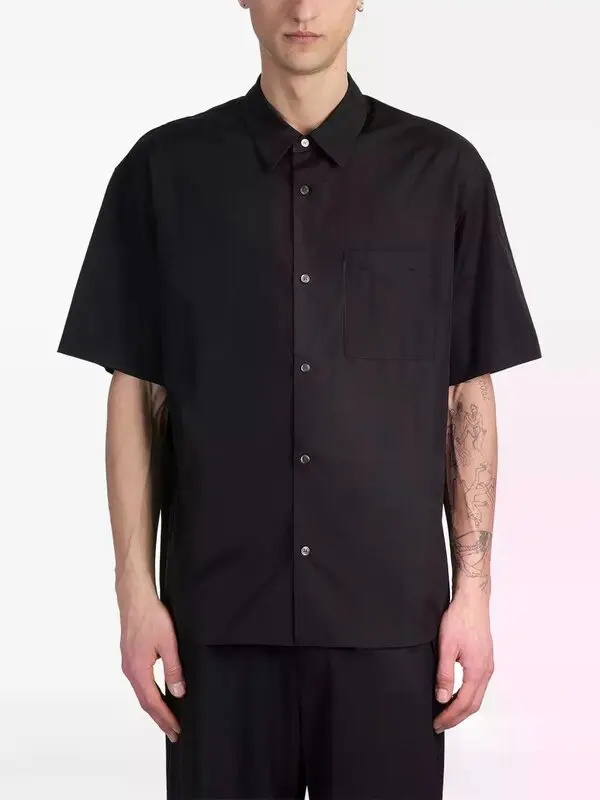 Attachment Cotton Shirt