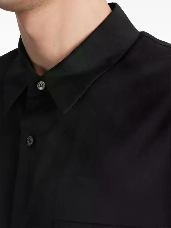Attachment Cotton Shirt