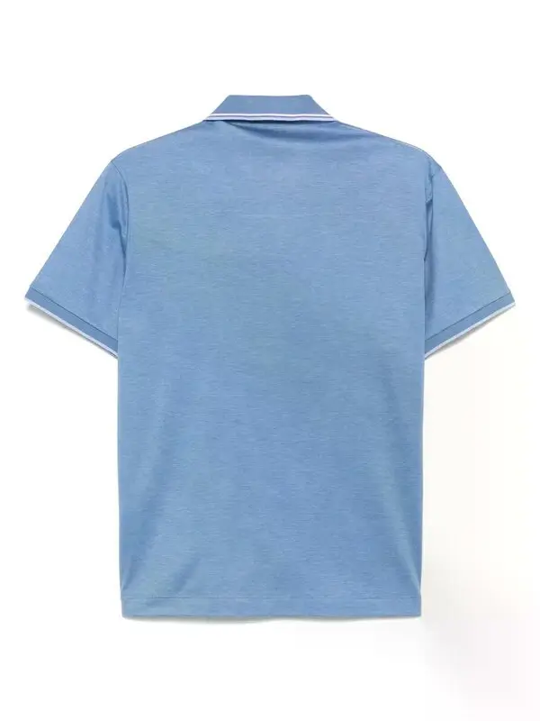 Paul & Shark Mélange-effect Polo Shirt