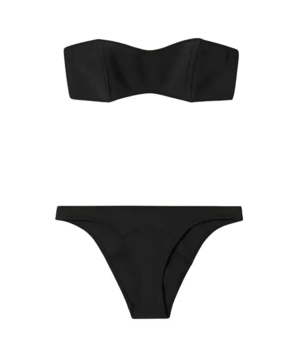 Lisa Marie Fernandez Natalie Neoprene Bikini - Black