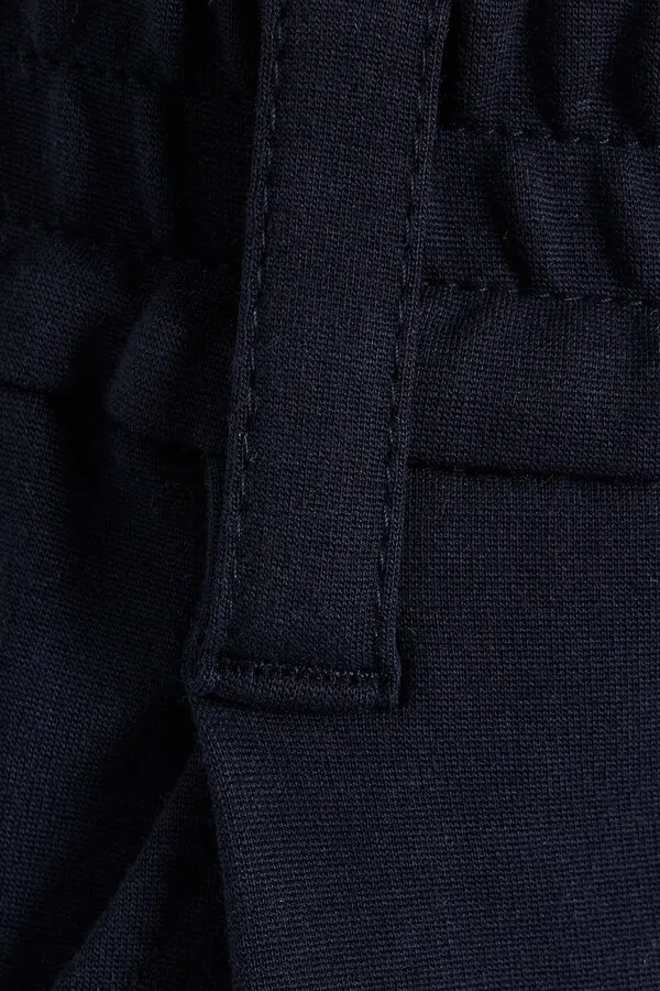 Brunello Cucinelli Tapered Cotton-blend Pants