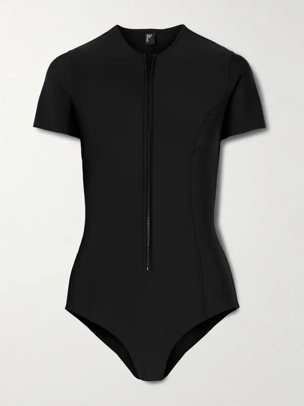 Lisa Marie Fernandez Farrah Neoprene Swimsuit - Black