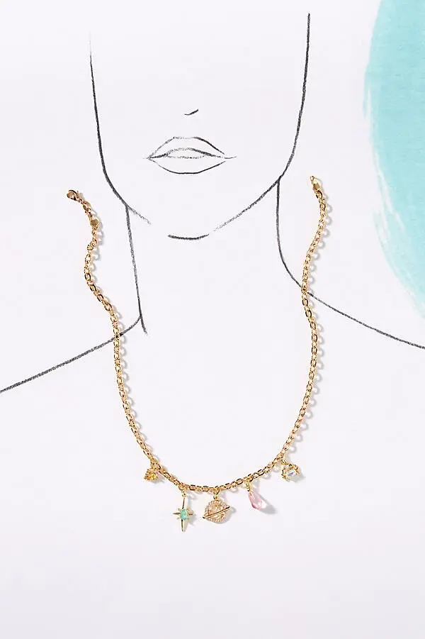 BOXBAR Mother Nature Dainty Charm Necklace