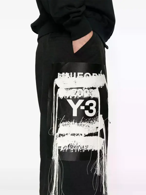 Y3 Sport Uniform Patch Trousers