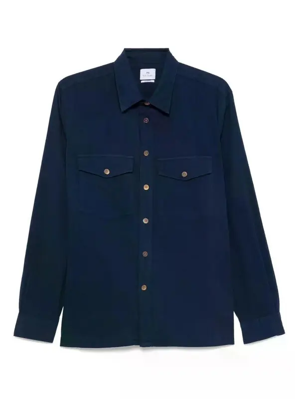 Paul Smith Stretch-cotton Seersucker Shirt