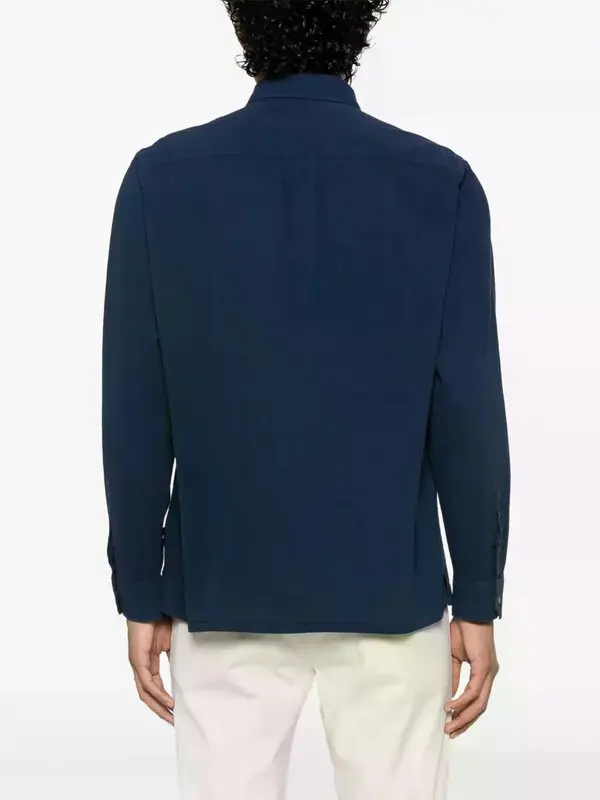 Paul Smith Stretch-cotton Seersucker Shirt