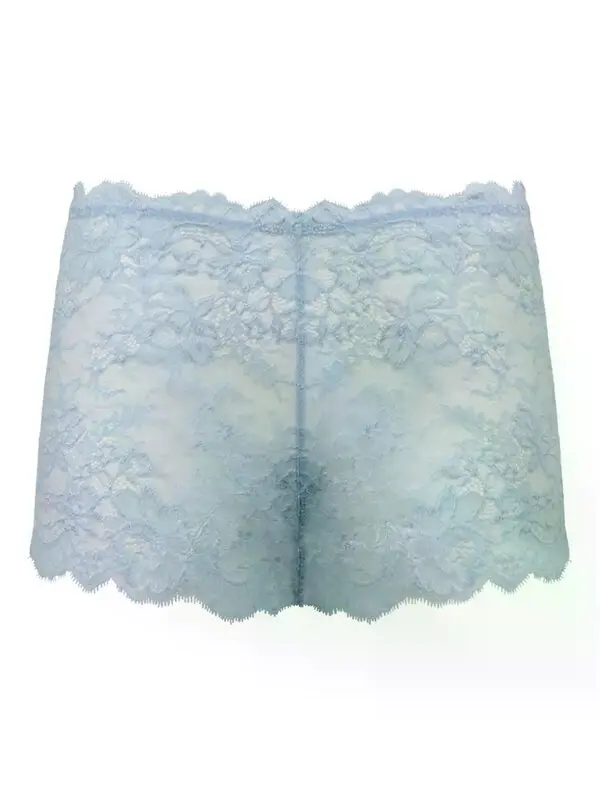 DES_PHEMMES Lace Culotte - Blue