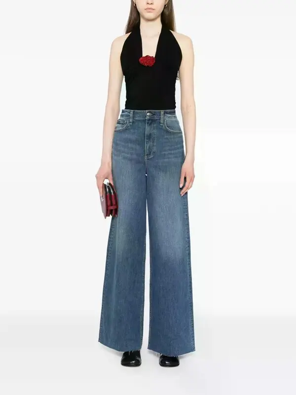 Rag & Bone High-rise Wide-leg Jeans