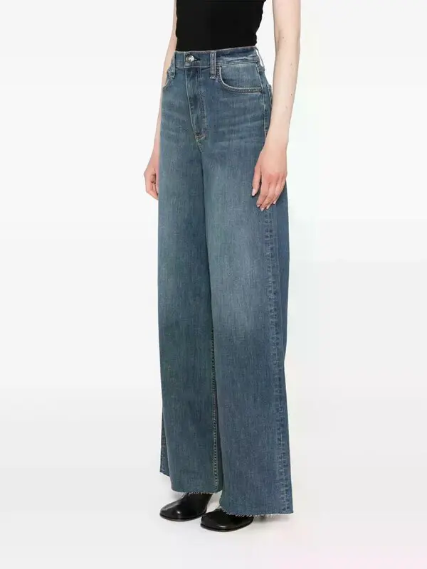 Rag & Bone High-rise Wide-leg Jeans