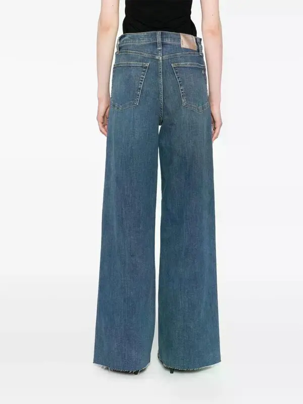Rag & Bone High-rise Wide-leg Jeans