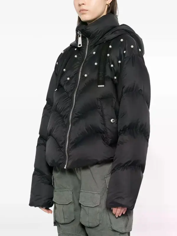 Khrisjoy Hug Faux-pearl Down Jacket