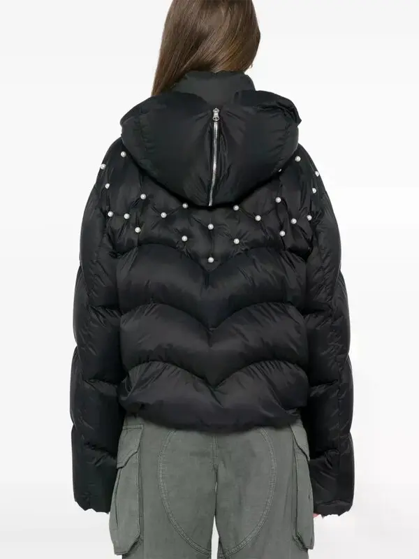 Khrisjoy Hug Faux-pearl Down Jacket