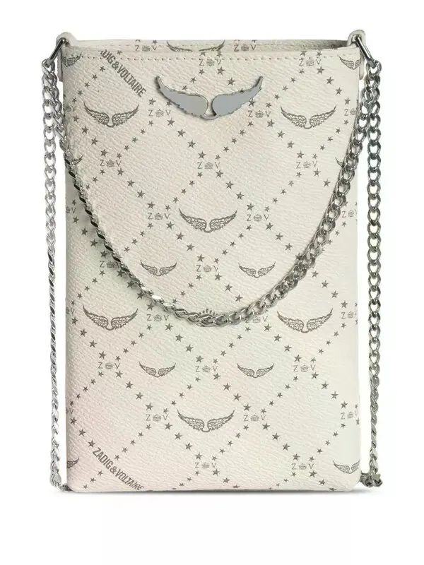 Zadig&Voltaire Rock Phone Pouch - White