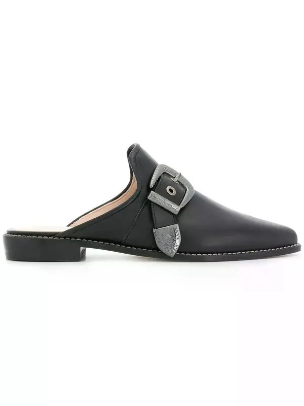 STUART WEITZMAN Buckle Mules