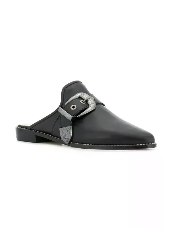 STUART WEITZMAN Buckle Mules