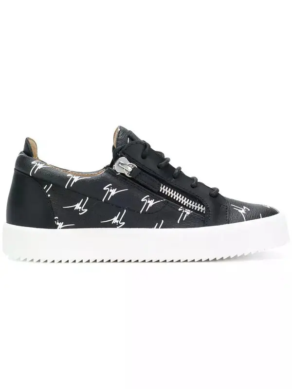 GIUSEPPE ZANOTTI Nicki Signature Sneakers - Black