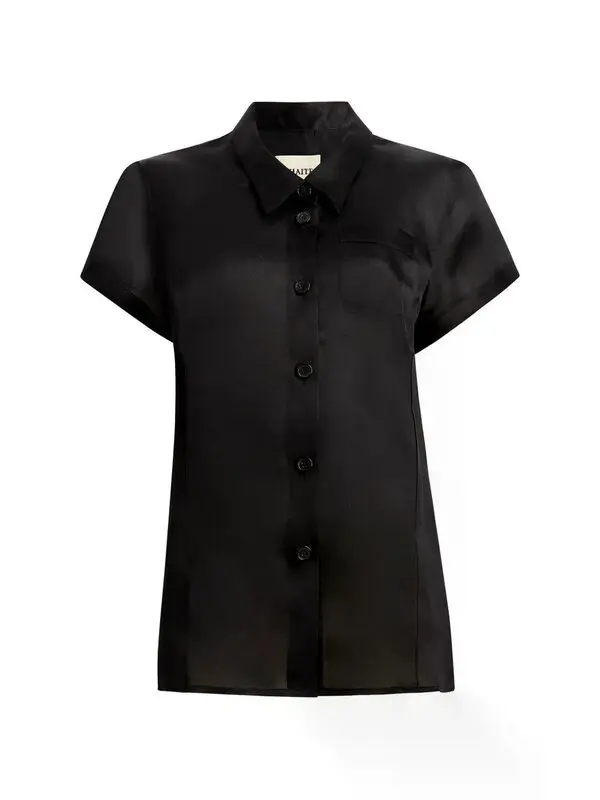 Khaite Keefe Shirt - Black