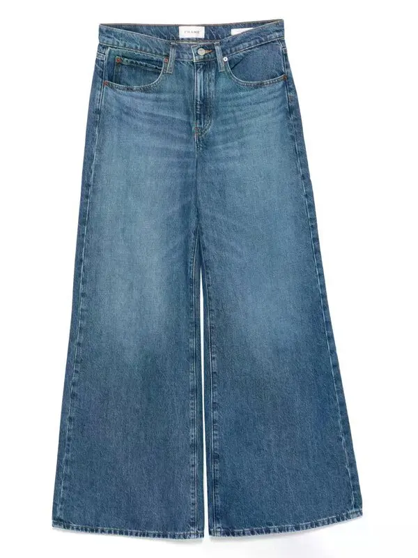 FRAME Wide-leg Jeans
