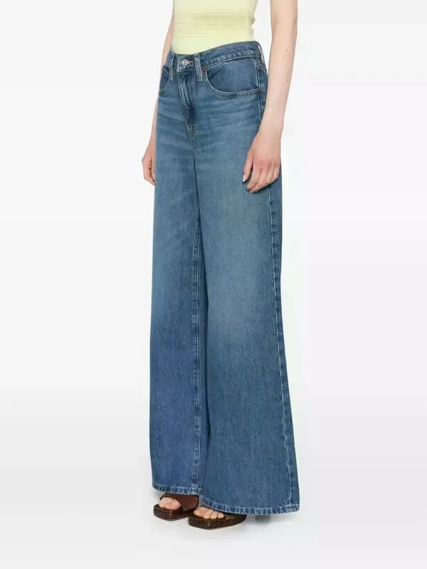 FRAME Wide-leg Jeans