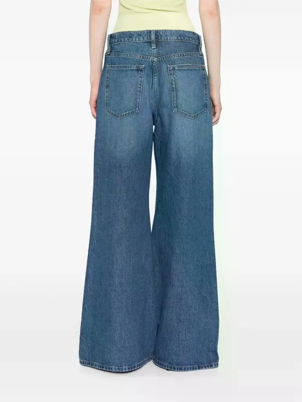 FRAME Wide-leg Jeans