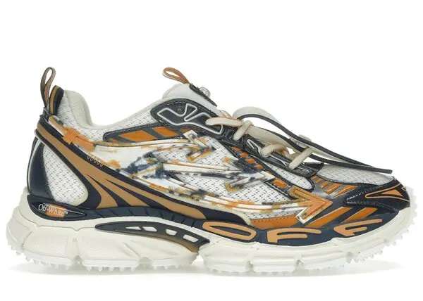 Off-White Be Right Back Sneakers - Silver/peach