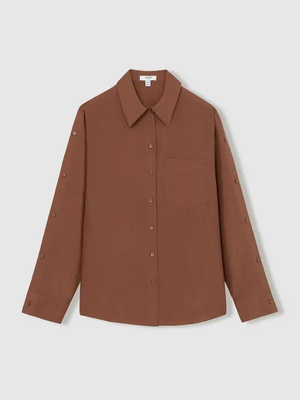 REISS Reenie Silk Shirt