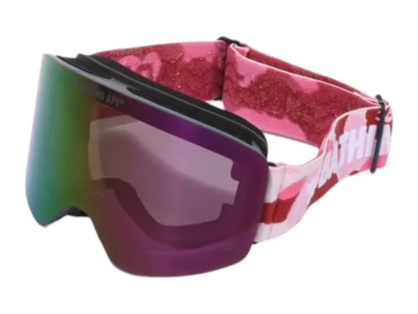 A BATHING APE Snow Goggle - Pink