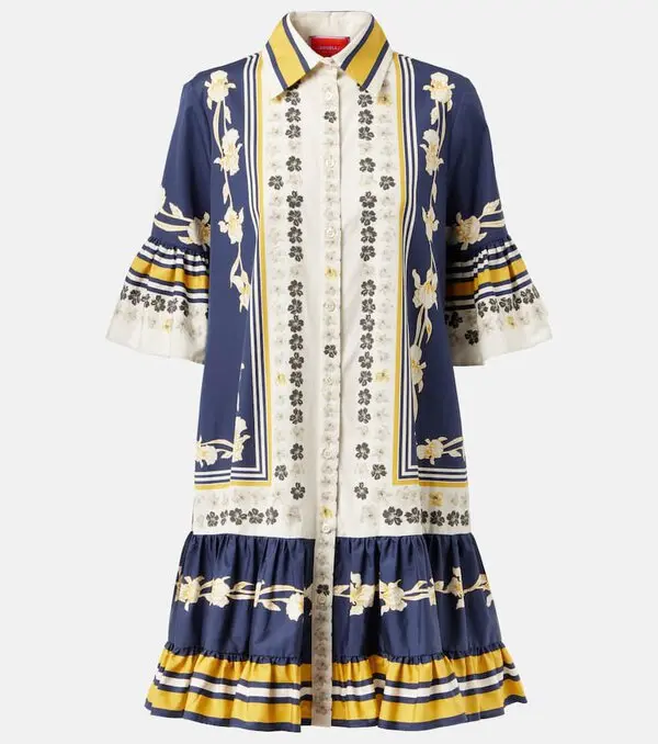 La DoubleJ Choux Printed Shirt Dress - Multicoloured