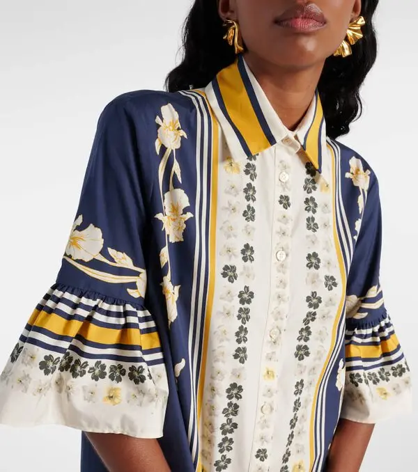 La DoubleJ Choux Printed Shirt Dress - Multicoloured