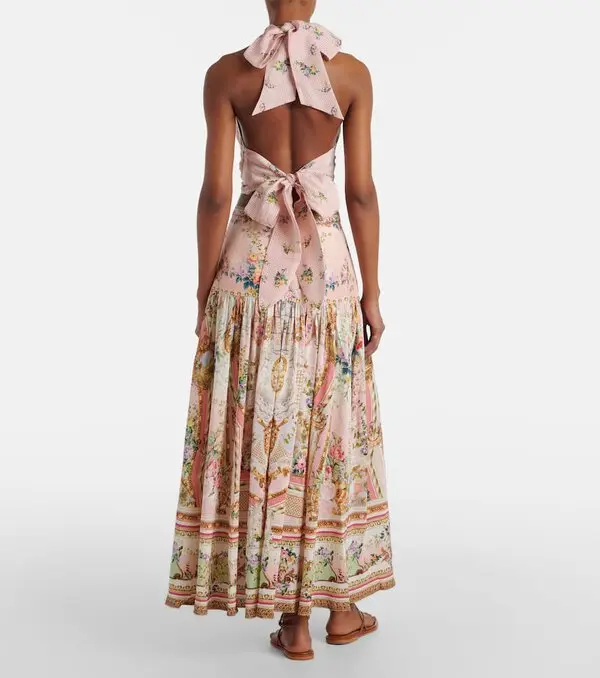 Camilla Gathered Maxi Skirt