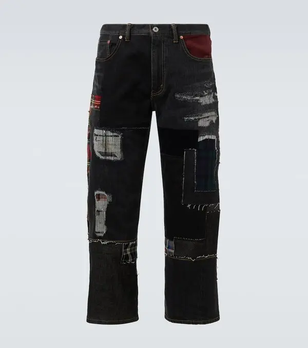Junya Watanabe X Levi's® Patchwork Wide-leg Jeans